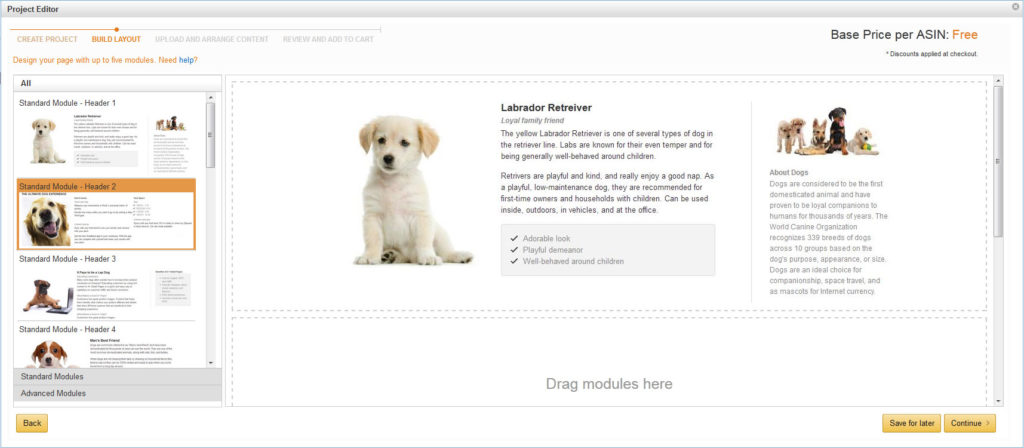 Amazon A+ Content Example Template, Best A+ Content Designs